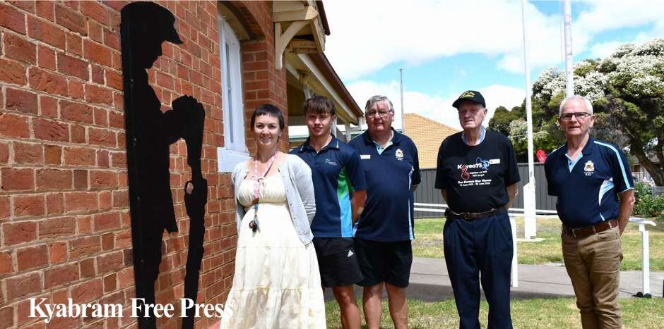 Kyabram P-12 teams up with RSL for soldier mural project | Kyabram Free ...