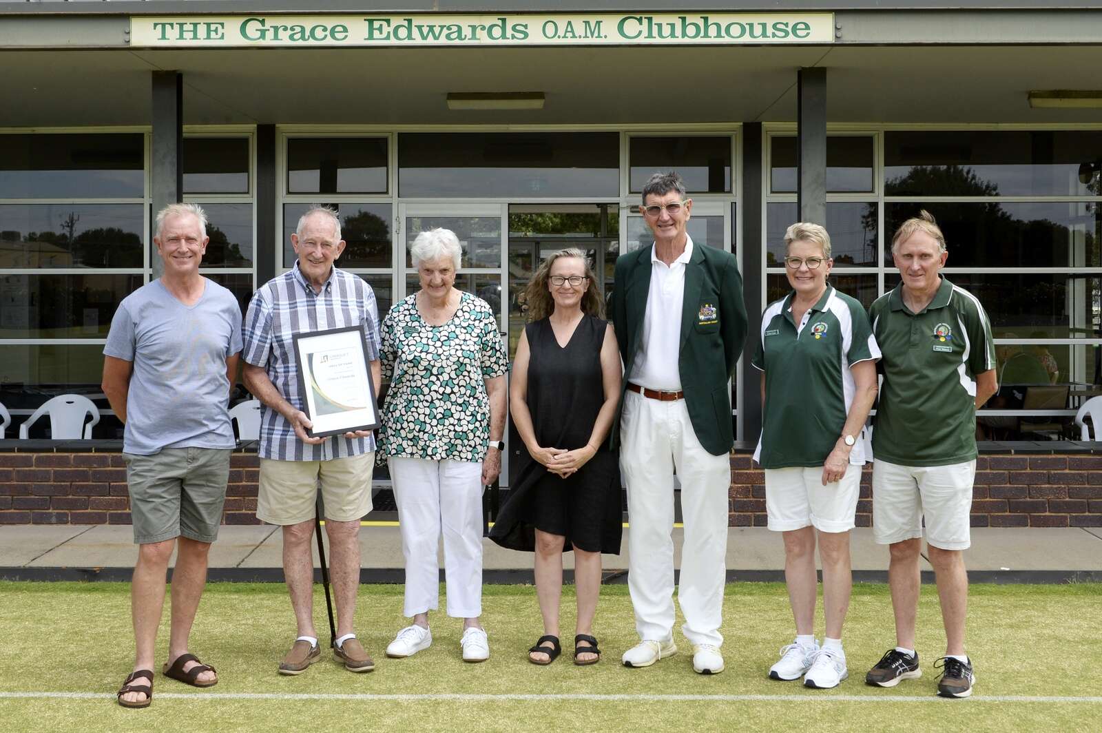 Long after she played her last stroke, croquet still whispers Grace ...