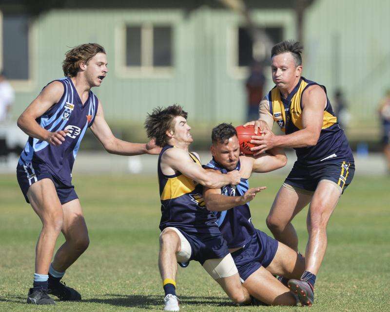 Brave Blues beaten but unbowed Souter sees positives | Kyabram Free Press