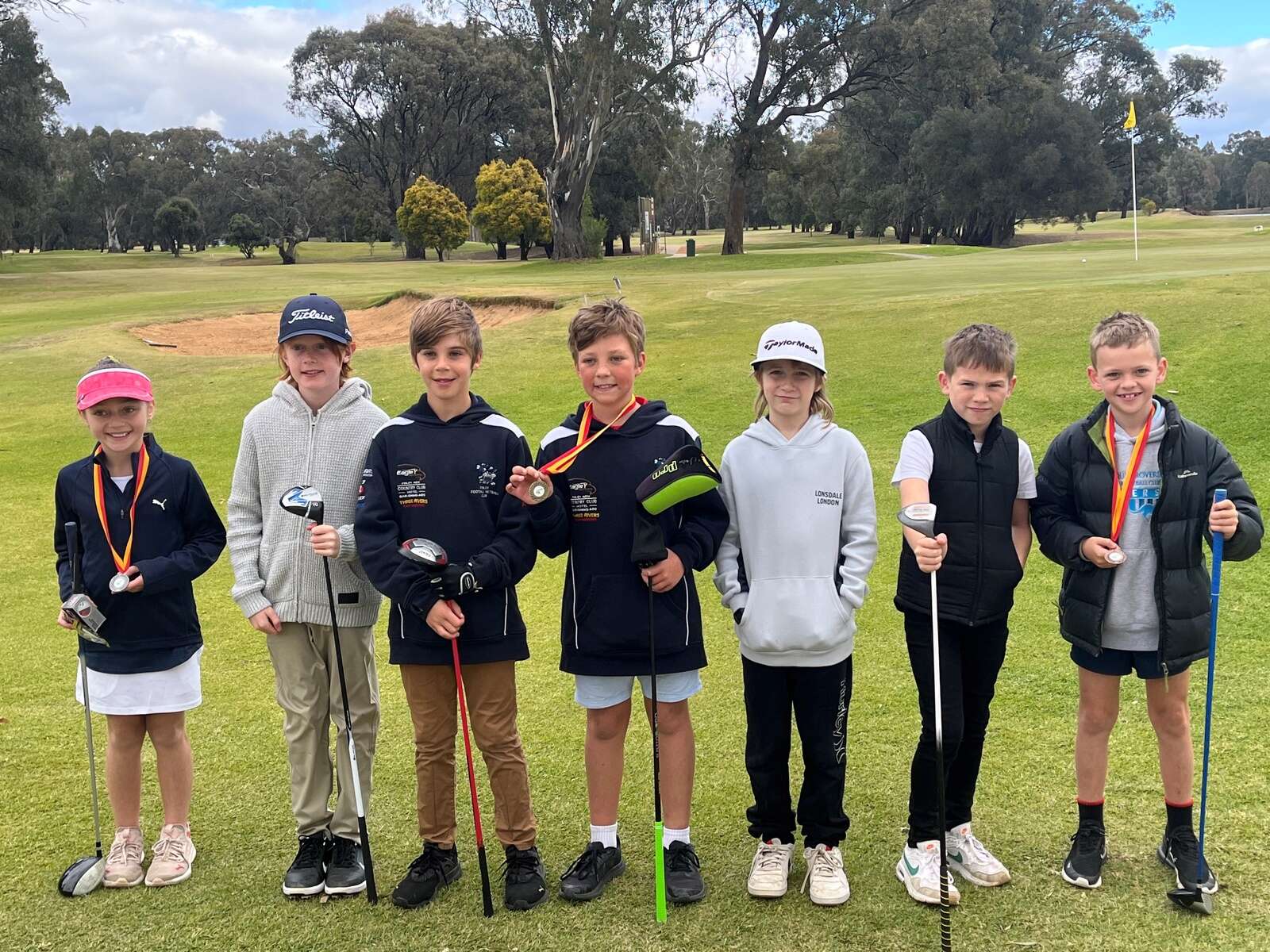 Juniors take on the golf course | Shepparton News