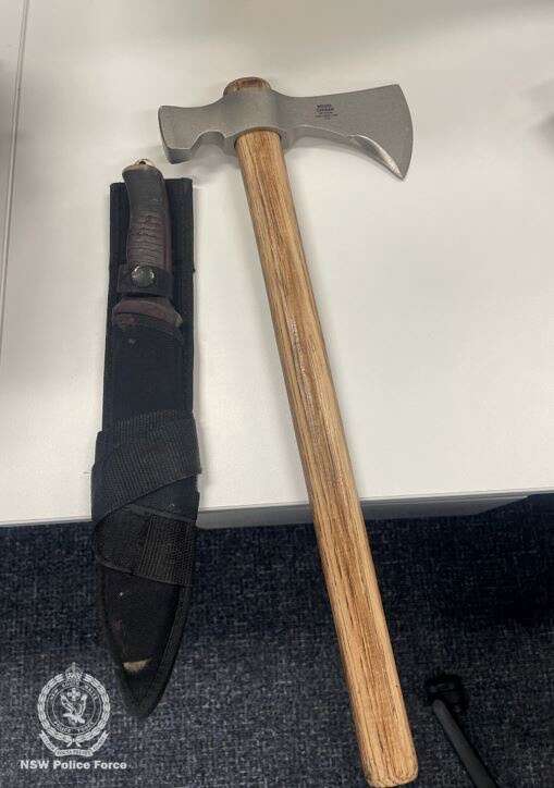 Knives Gun And Axe Seized In Police Operation Dairy News Australia