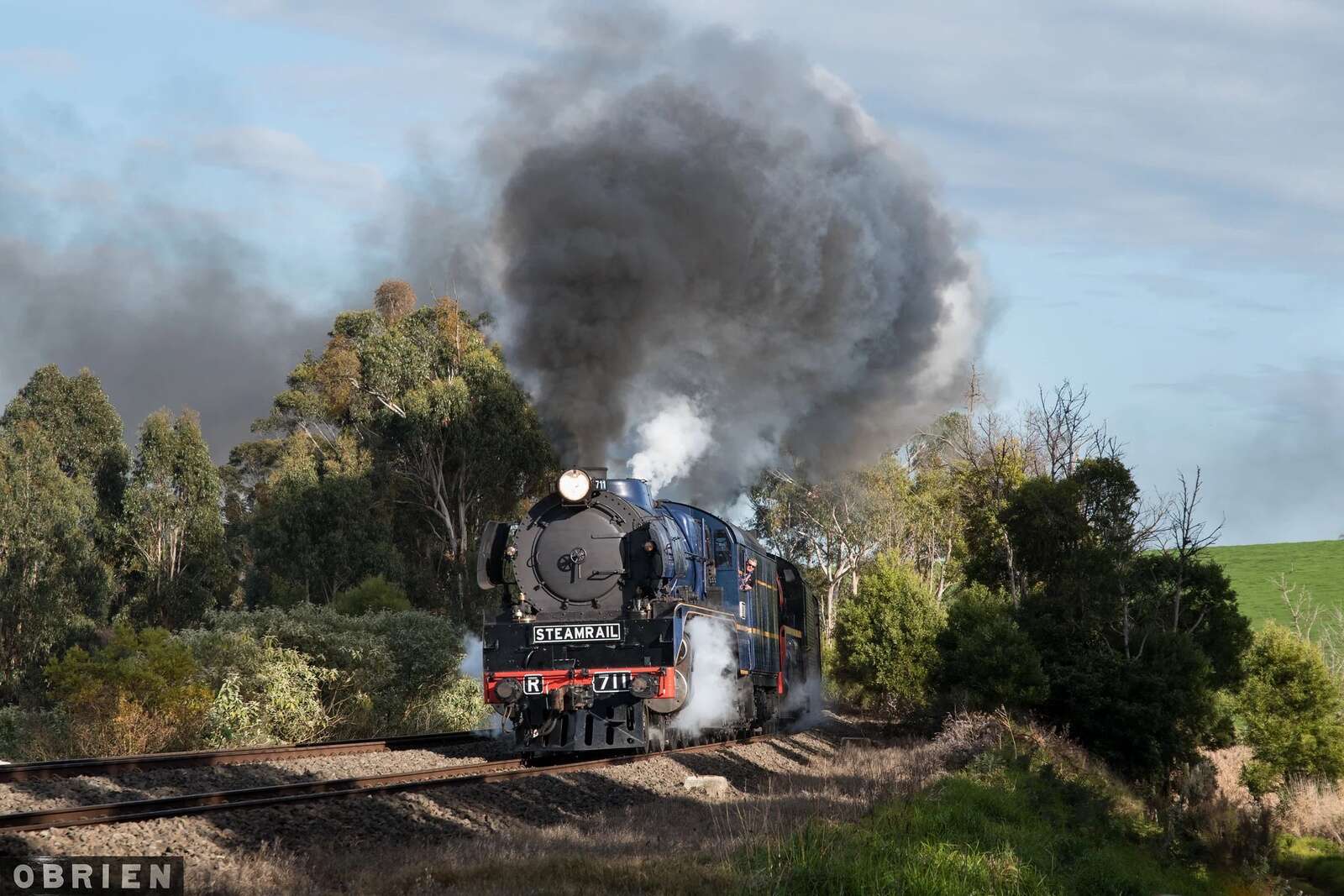 Experience Victoria’s countryside on a vintage steam and diesel train ...