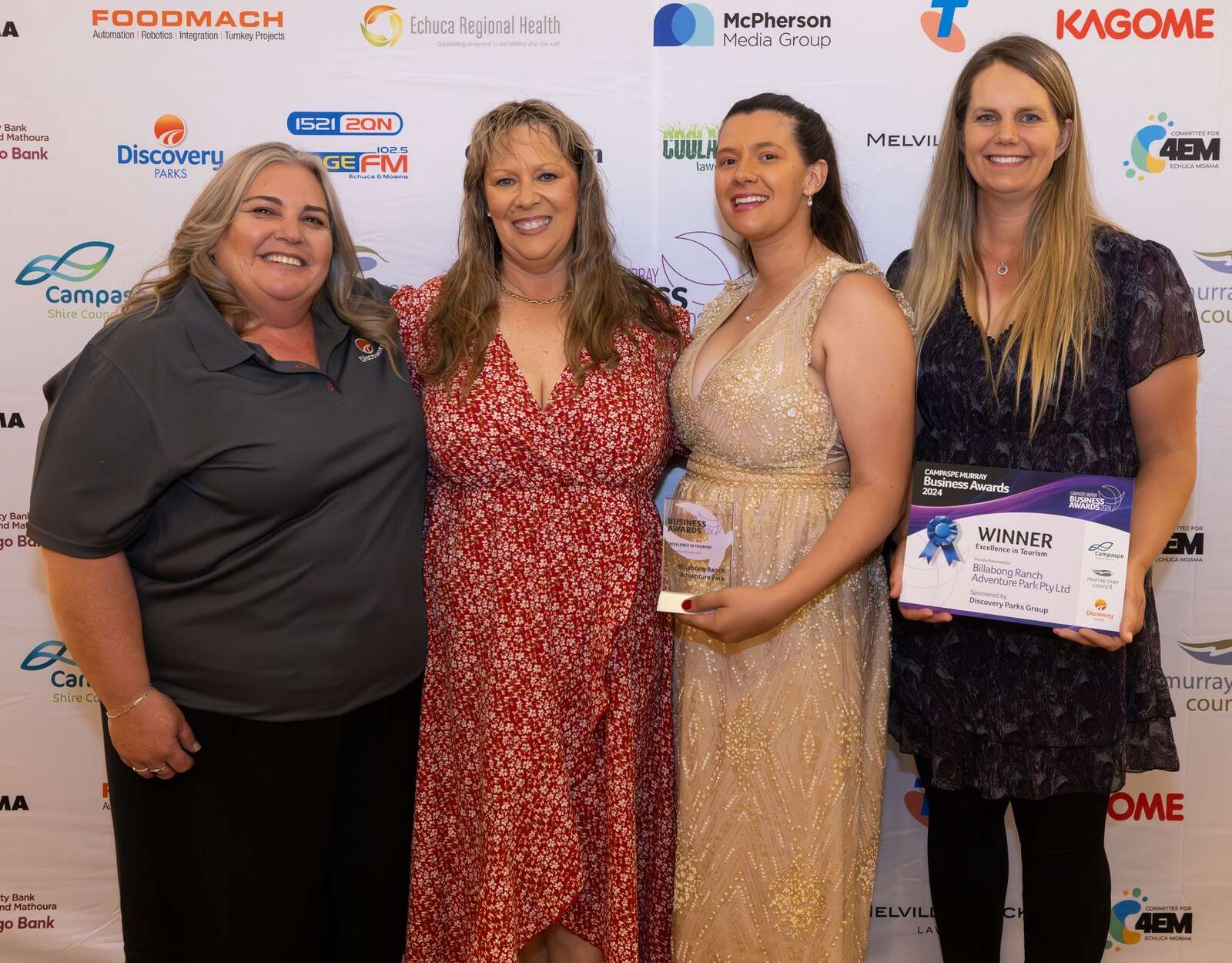 Discovery Parks Group Excellence in Tourism Award - Billabong Ranch ...