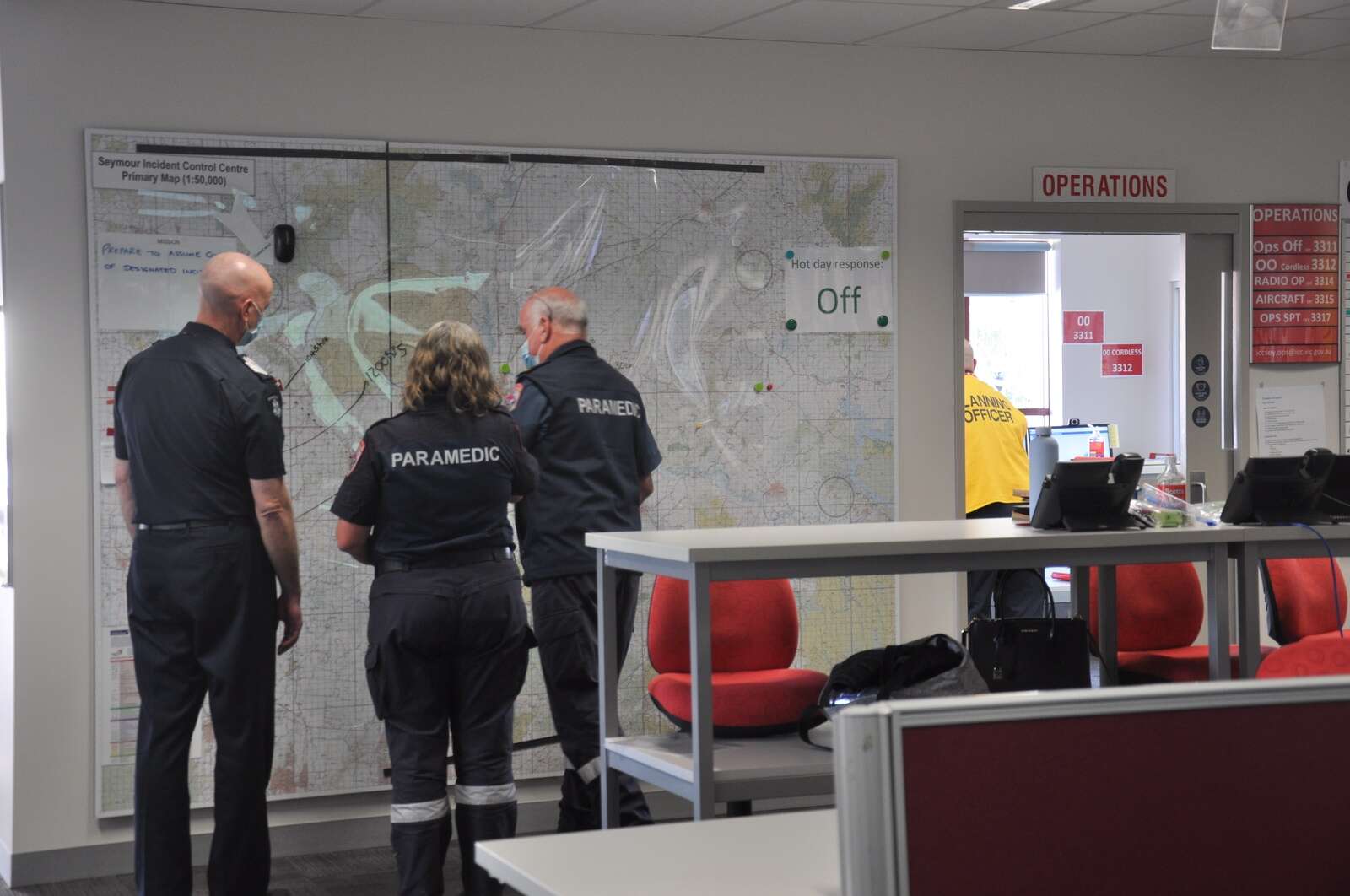 Seymour CFA prepares for bushfire season with a multi-agency emergency ...