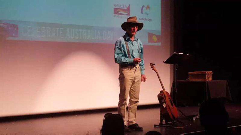 Bush poet performs at BPACC for Australia Day | Benalla Ensign