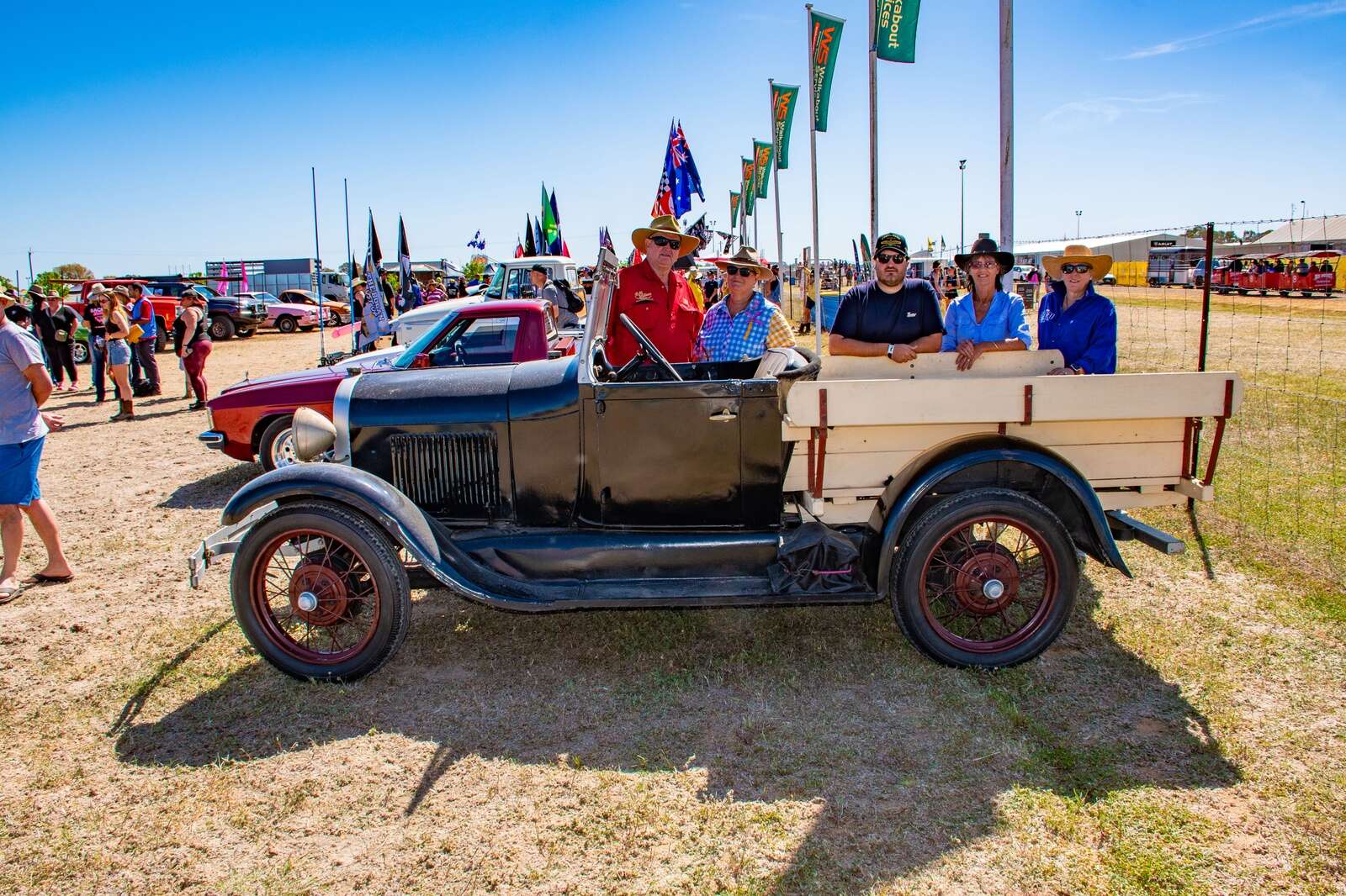 The Yore family’s 1928 Model A at the Deni Ute Muster | Deniliquin ...