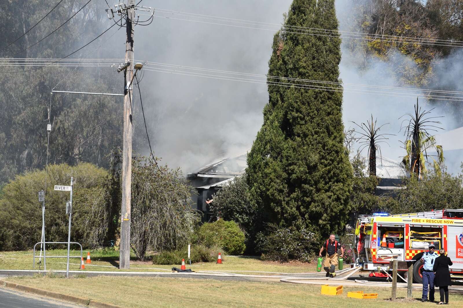 Finley assist with Deni house fire | Shepparton News