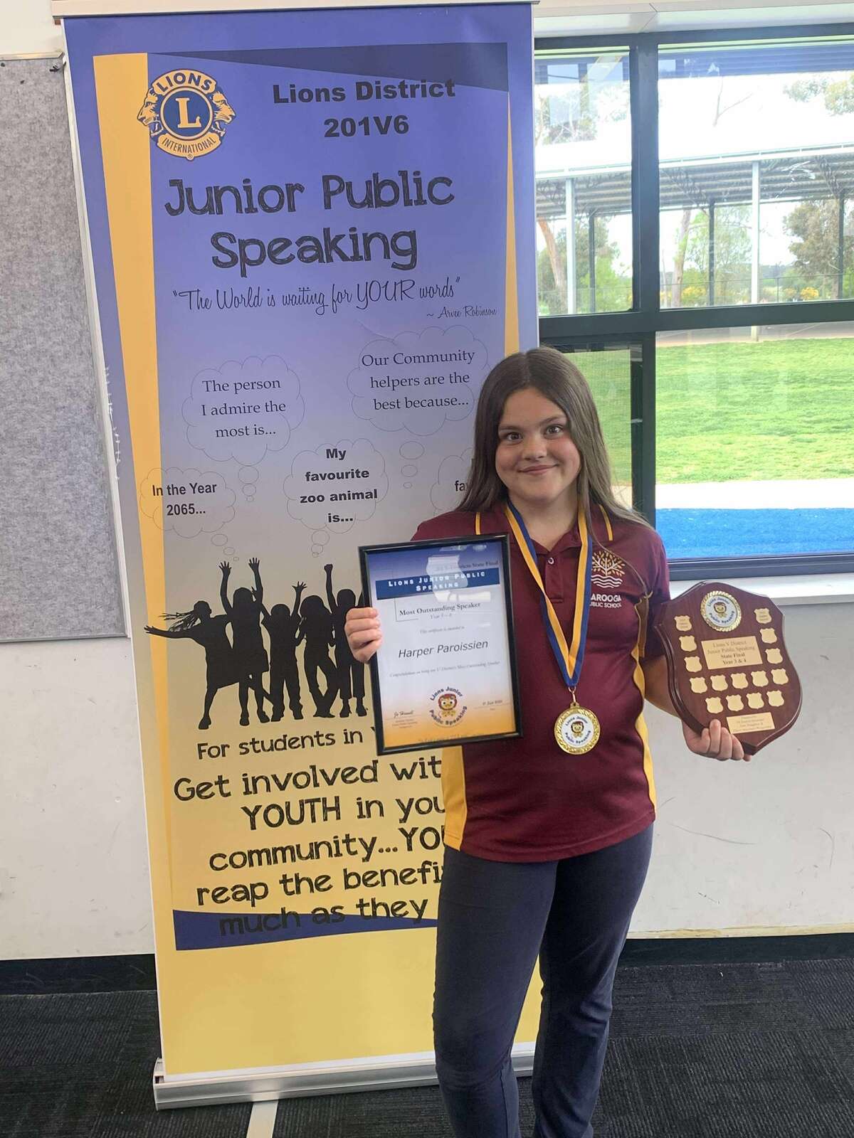 Harper crowned state champ of chatting | Cobram Courier