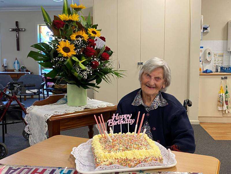 Moama's June Wright finally celebrates turning 100 a year on | Riverine ...