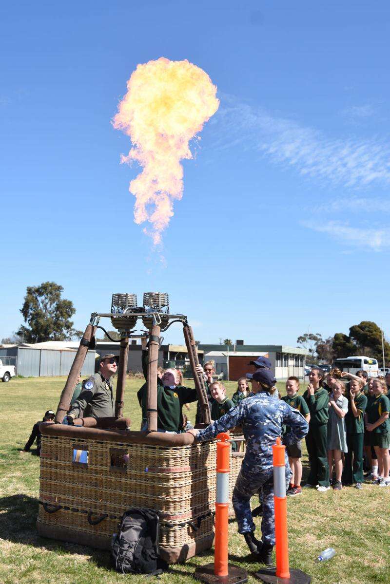 RAAF hot air balloon tours through Cobram | Cobram Courier