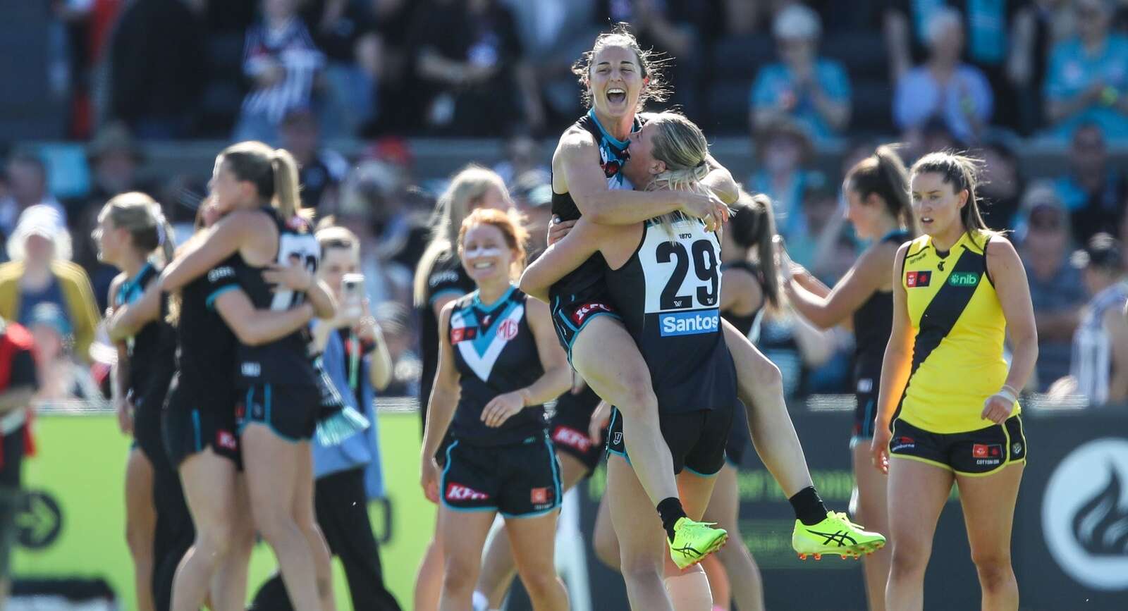 After 73 games in the AFLW, Shepparton export Angela Foley can say this ...