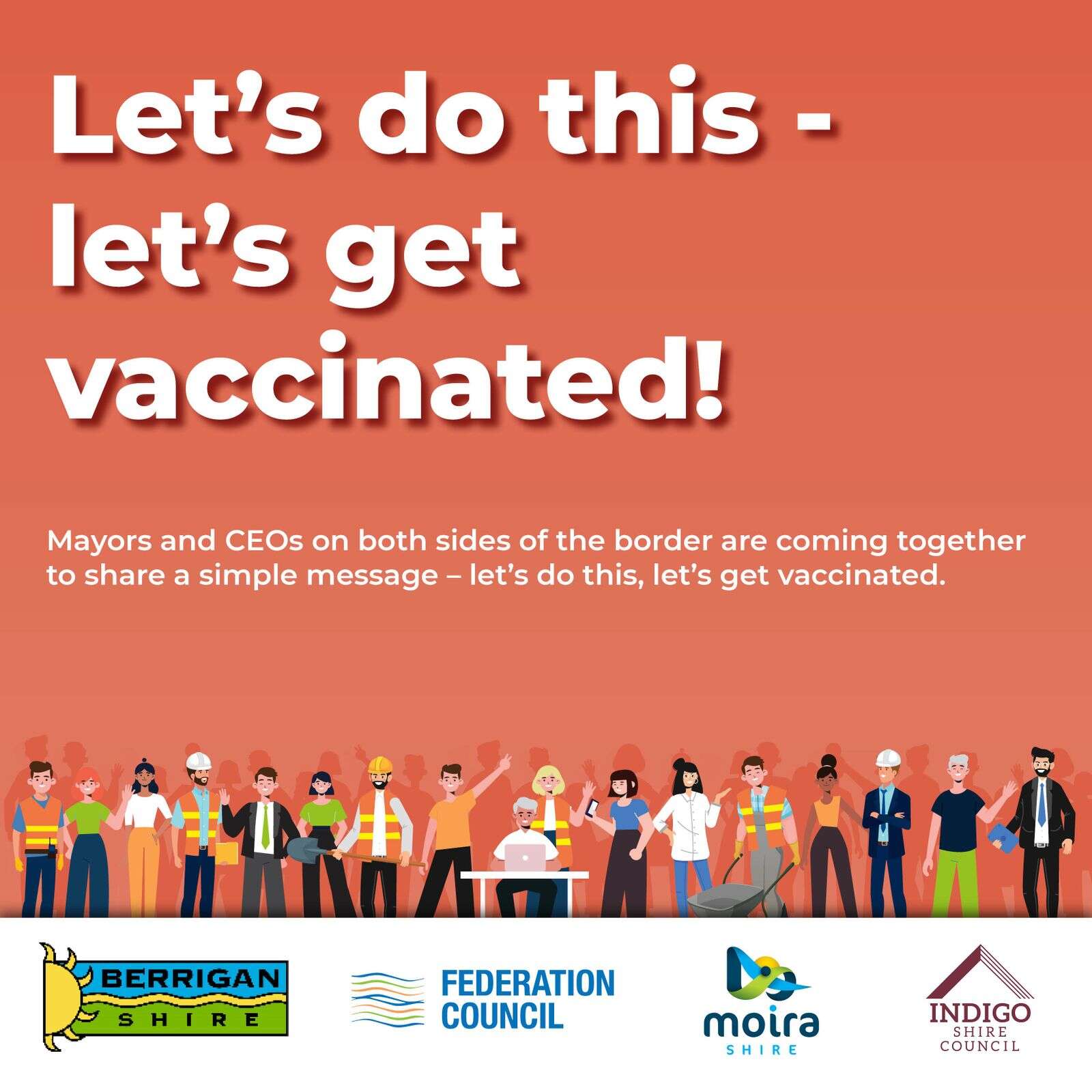Vaccination race for border councils | Cobram Courier