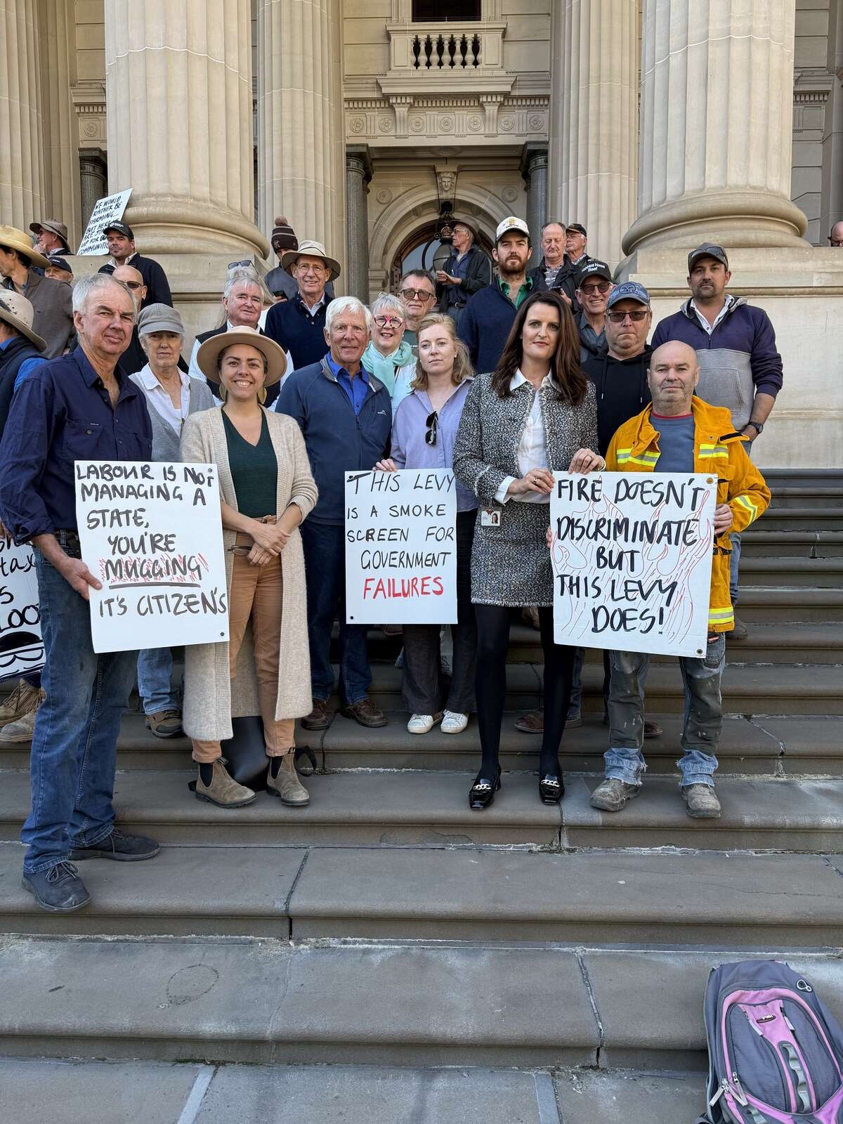 Levy passes amid protests at parliament | Seymour Telegraph