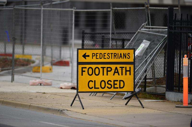 Traffic alert | Footpath works have begun | Seymour Telegraph