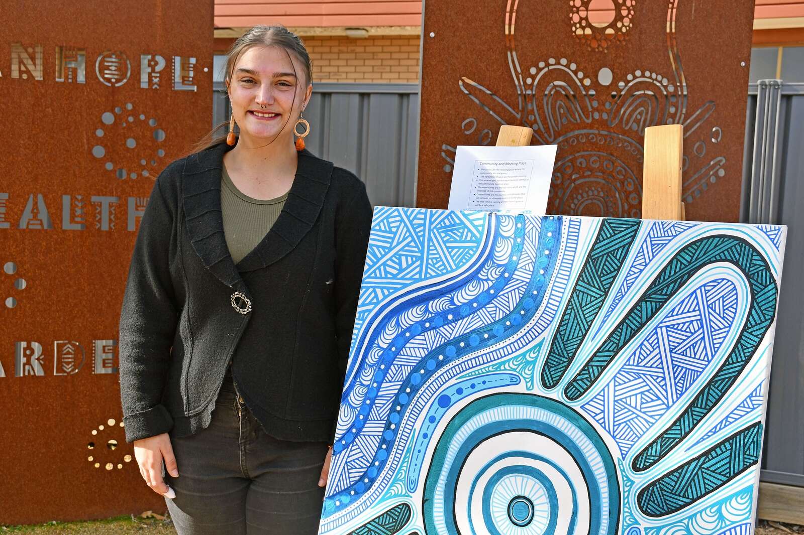 Grand slam feeling for local Indigenous artist | Kyabram Free Press