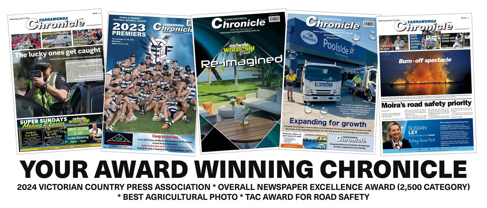 Chronicle shines at state awards | Seymour Telegraph