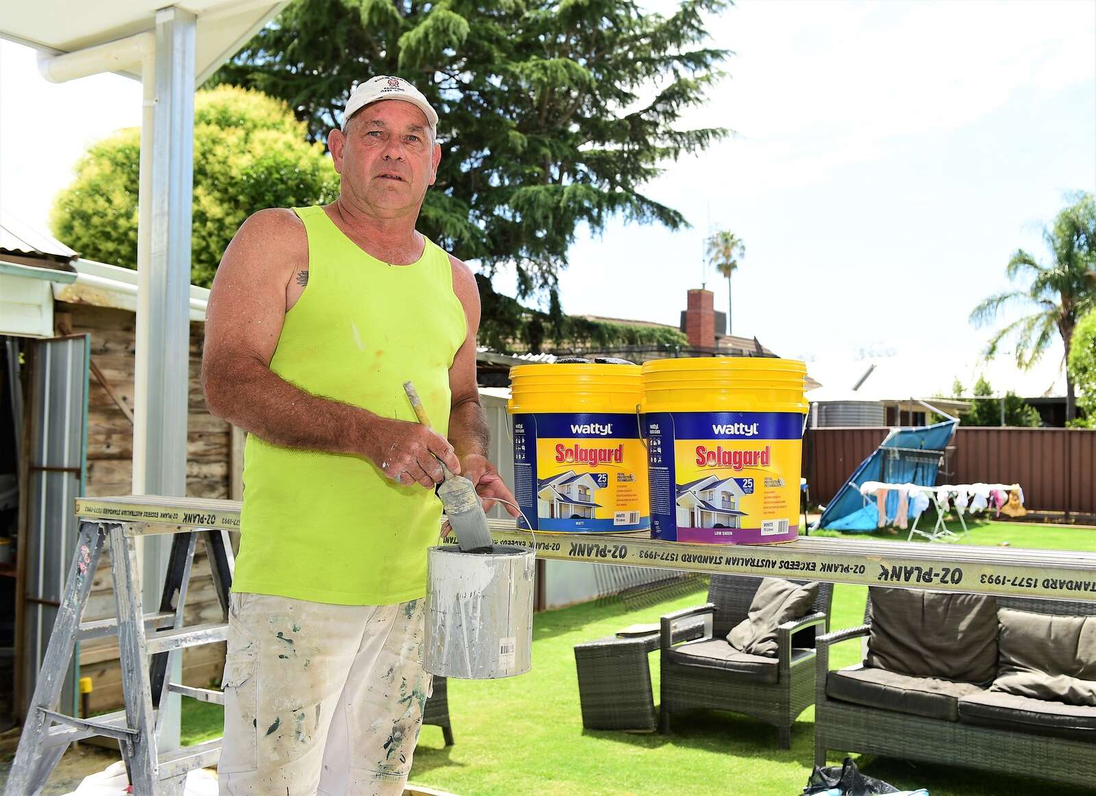 Painter donates two weeks of his time to help flood-impacted homeowners ...