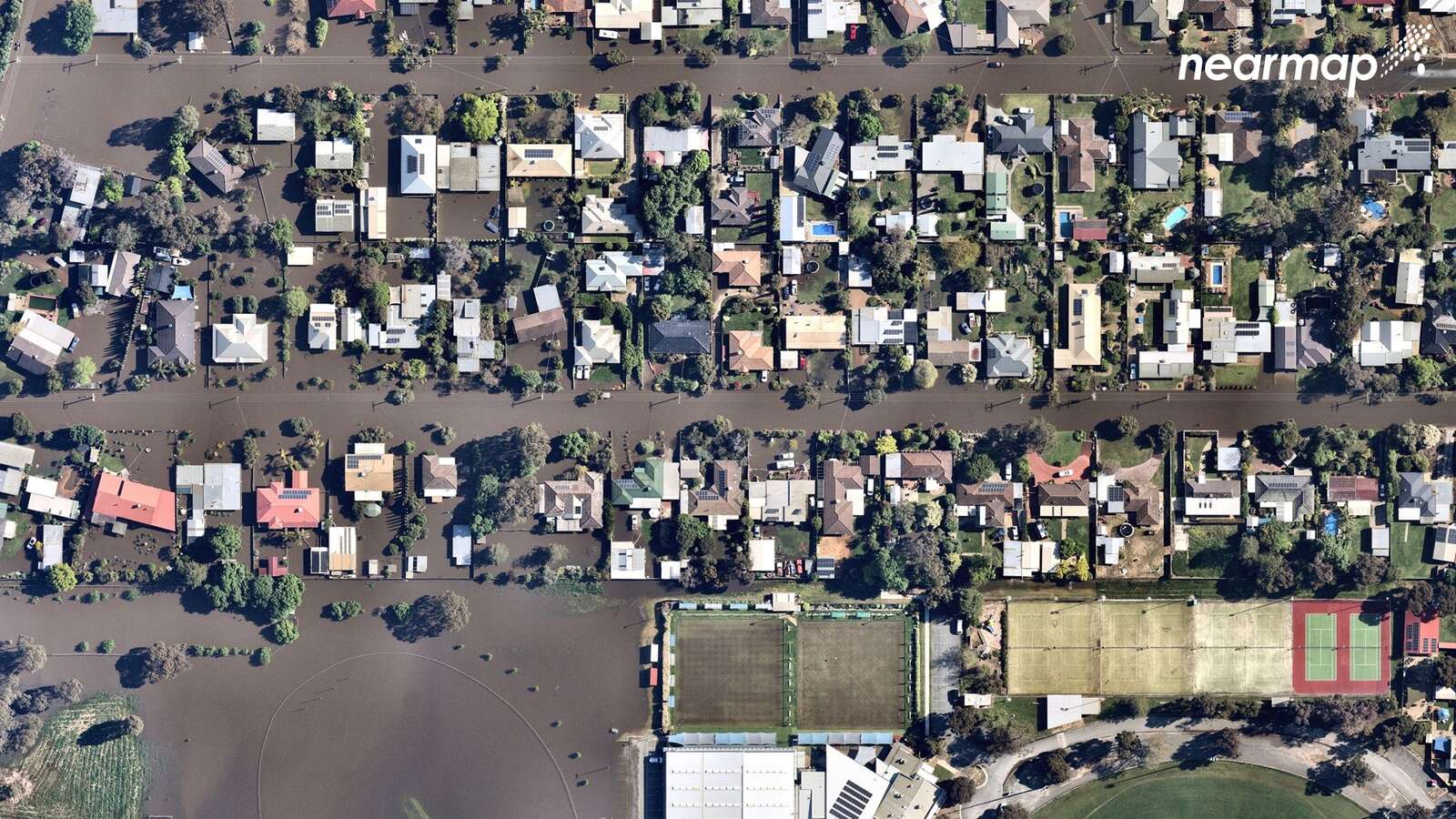 Before and after: Aerial images of the flooding in Greater Shepparton ...
