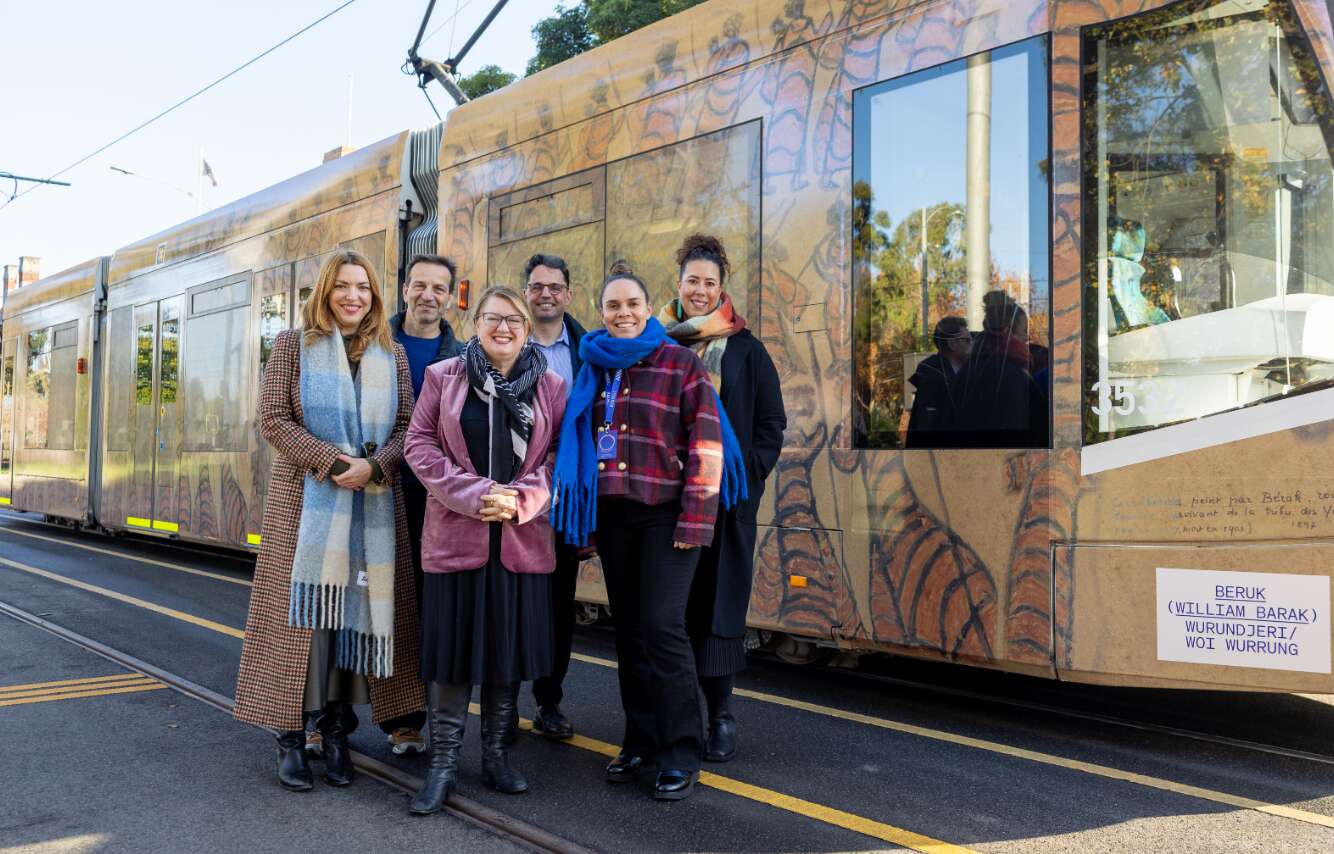 Yorta Yorta art hits Melbourne’s tracks | Riverine Herald