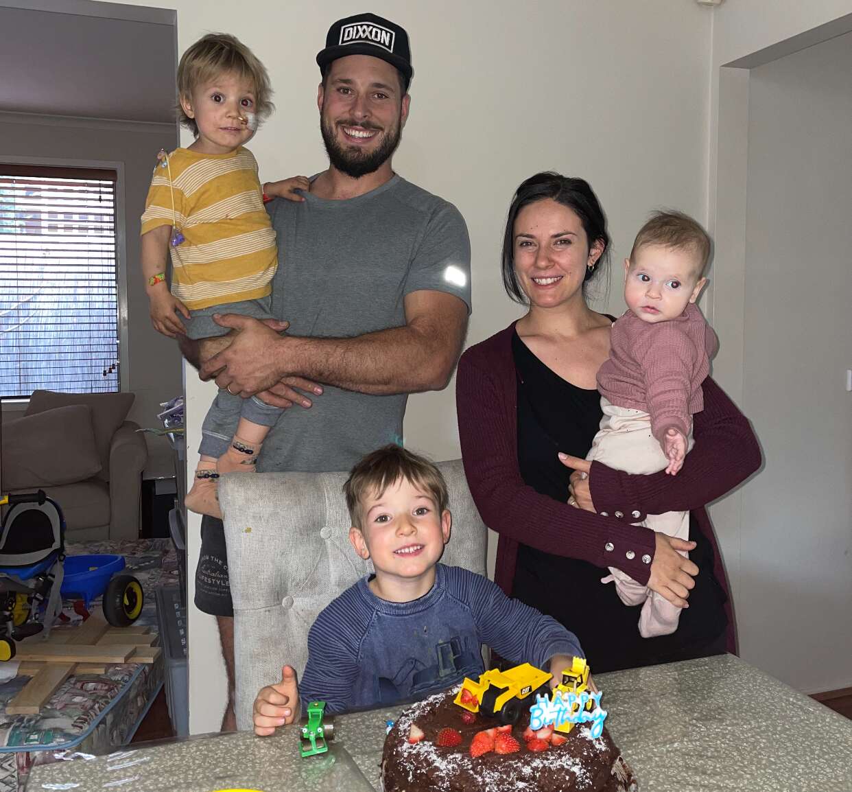 Baby Sam determined to beat cancer | Benalla Ensign