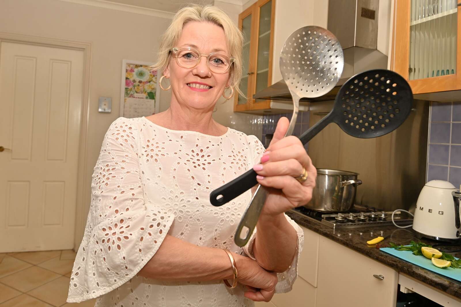In the Kitchen with Deb | Berry semifreddo with crunchy honey wafers ...