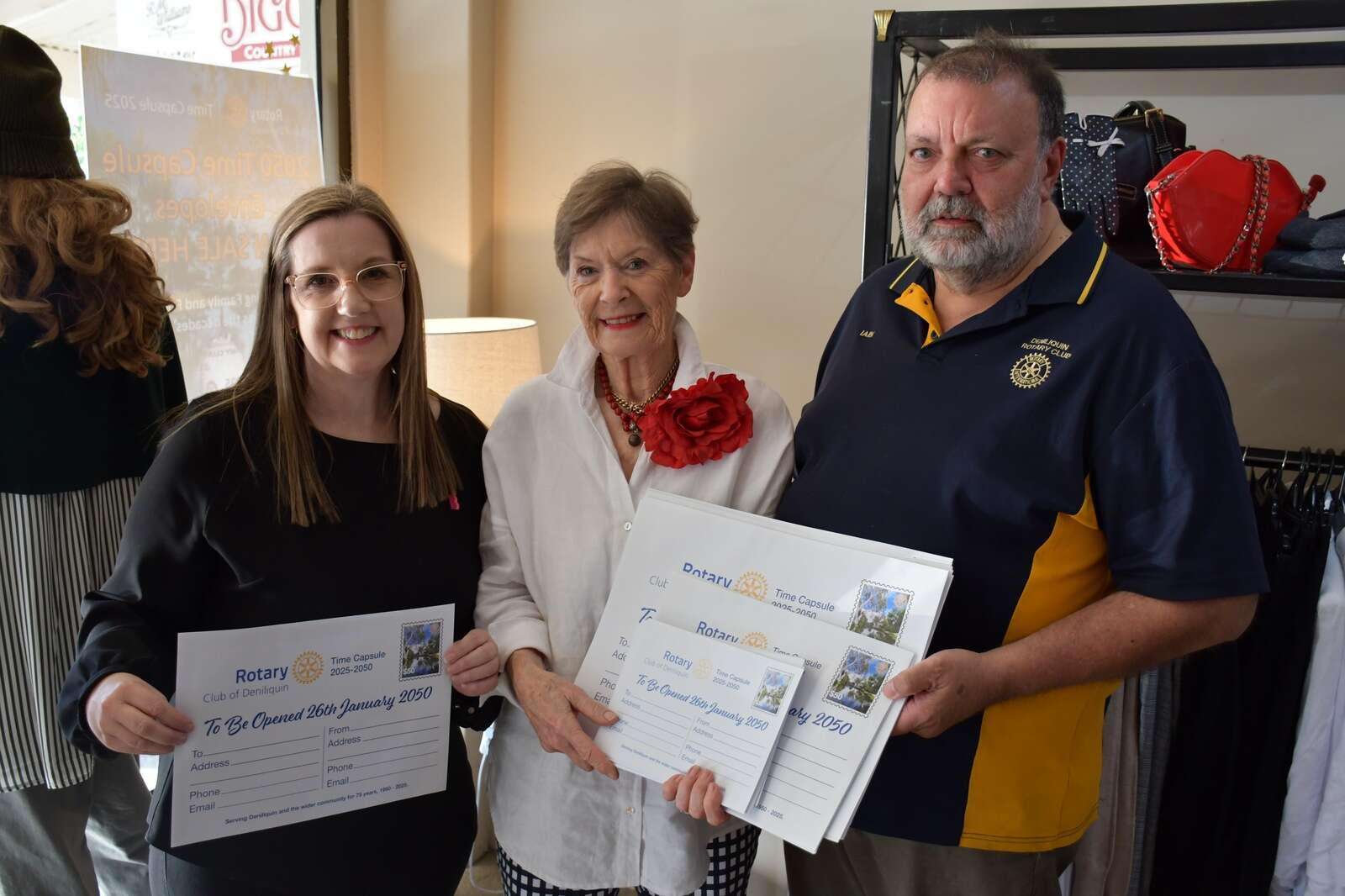 Rotary’s time capsule treasures to be unveiled | Deniliquin Pastoral Times