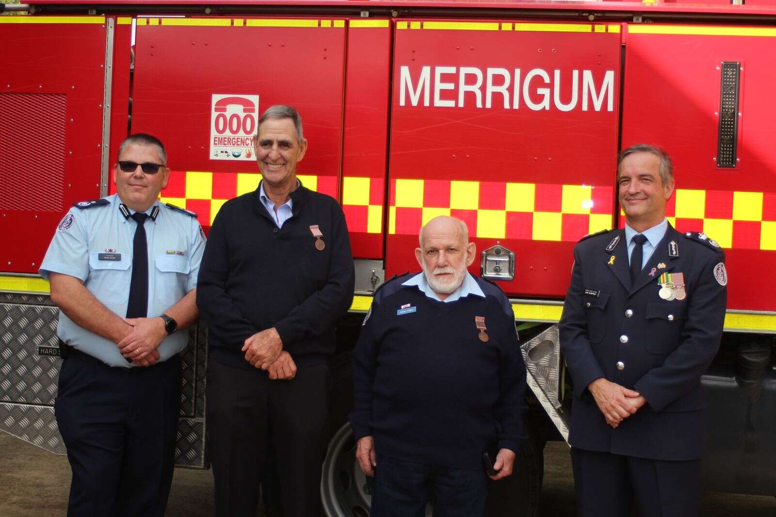Merrigum Fire Brigade presented with medals and tankers | Shepparton News