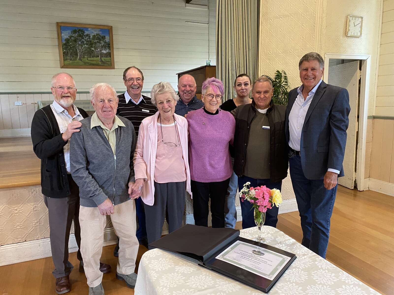 Alan and Lorraine Cook retire from Broadford Cemetery Trust | Seymour ...