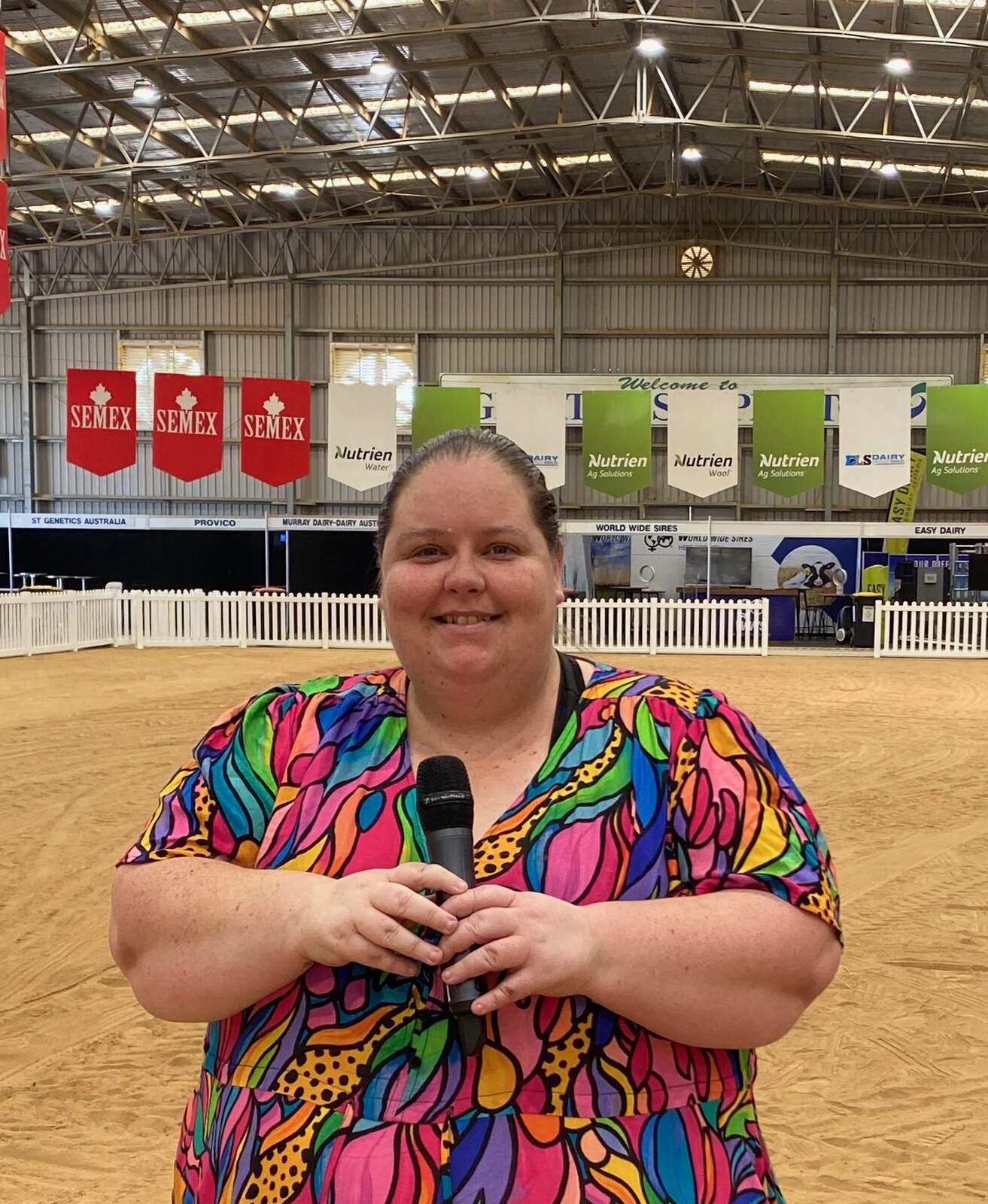 Female announcer takes centre stage | Seymour Telegraph