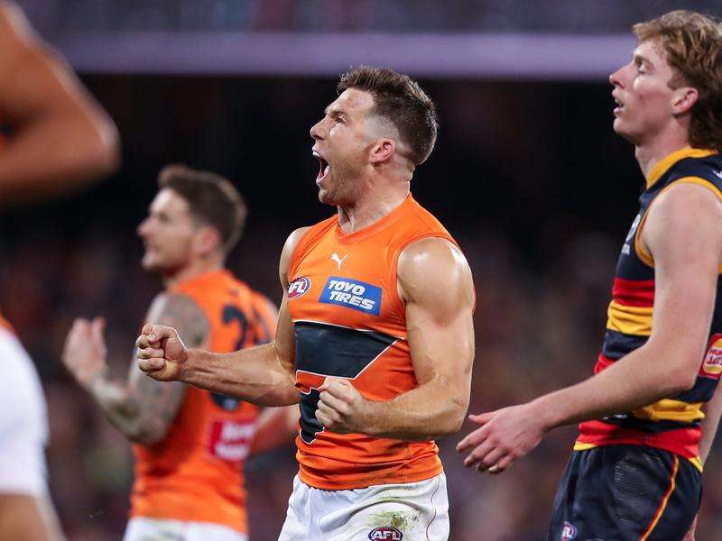 GWS stun Adelaide in massive boost to AFL finals hopes | Cobram Courier