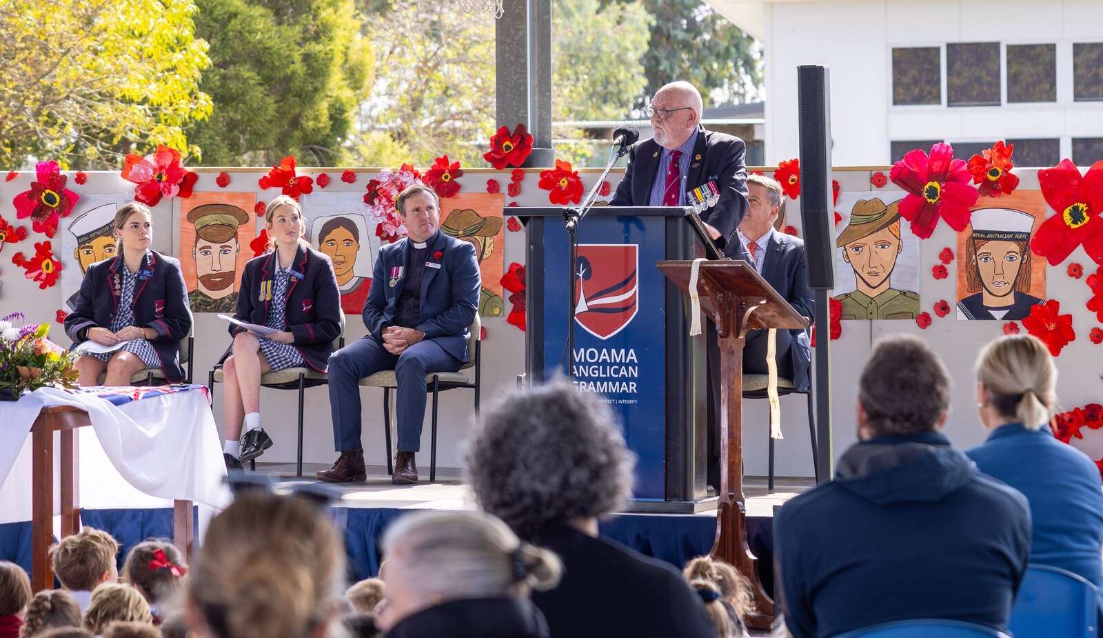 “A big part of our history”: local school holds Anzac Day commemoration ...