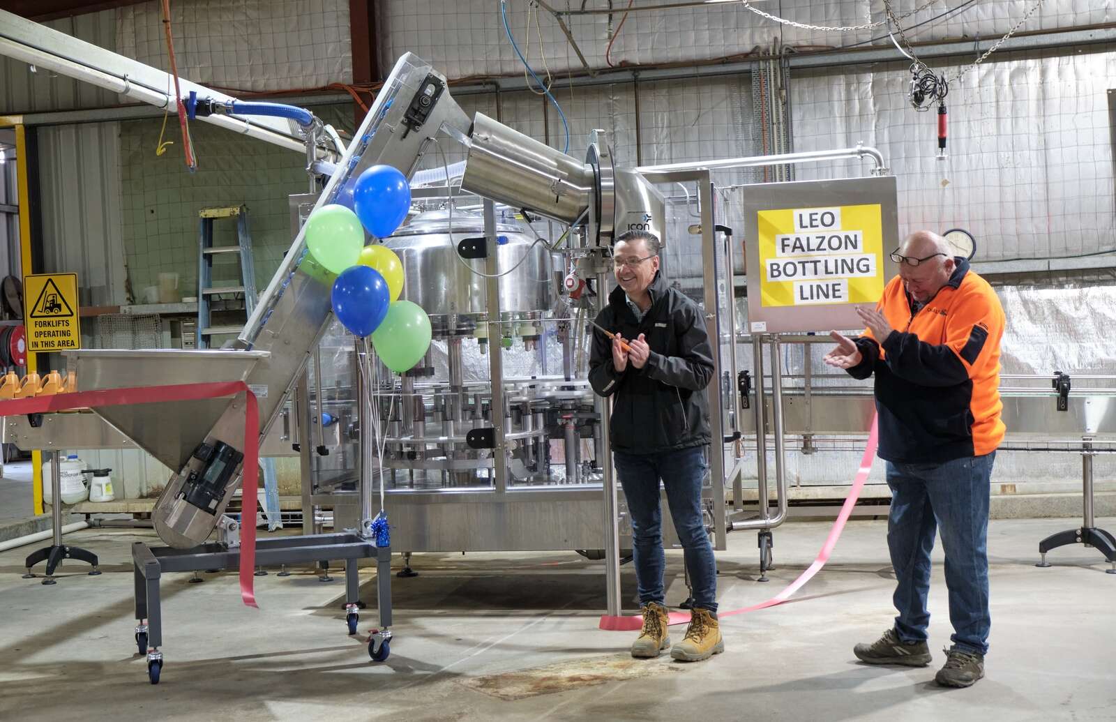 Charlie Carp unveil bottling line machine | Country News