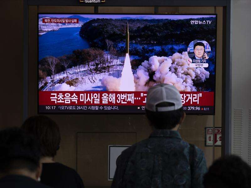 S.Korea reveals video showing missile exploding midair | Kyabram Free Press