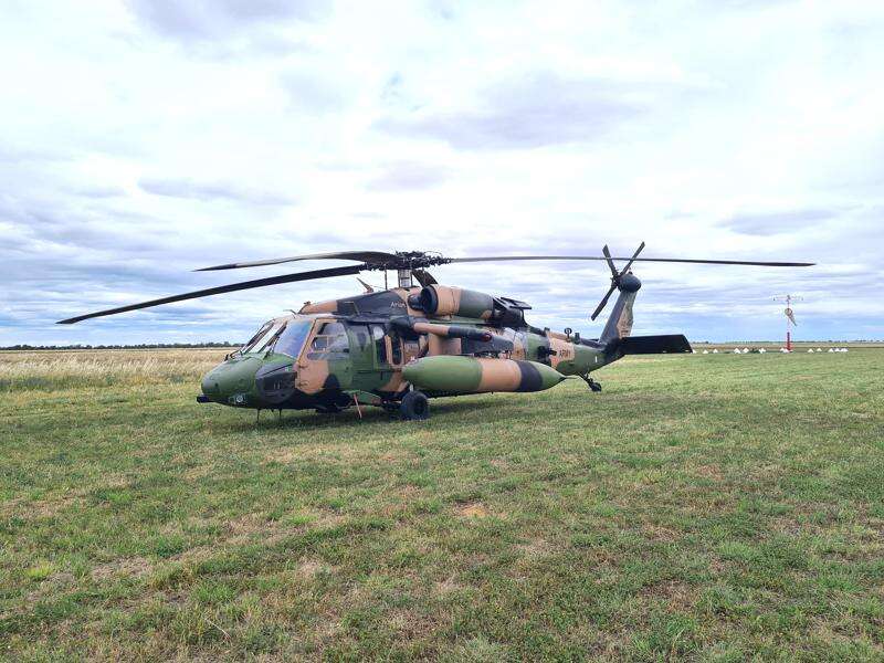 Army choppers turn heads | Shepparton News