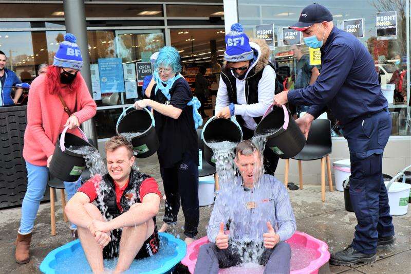 Coles staff get drenched for a good cause | Seymour Telegraph