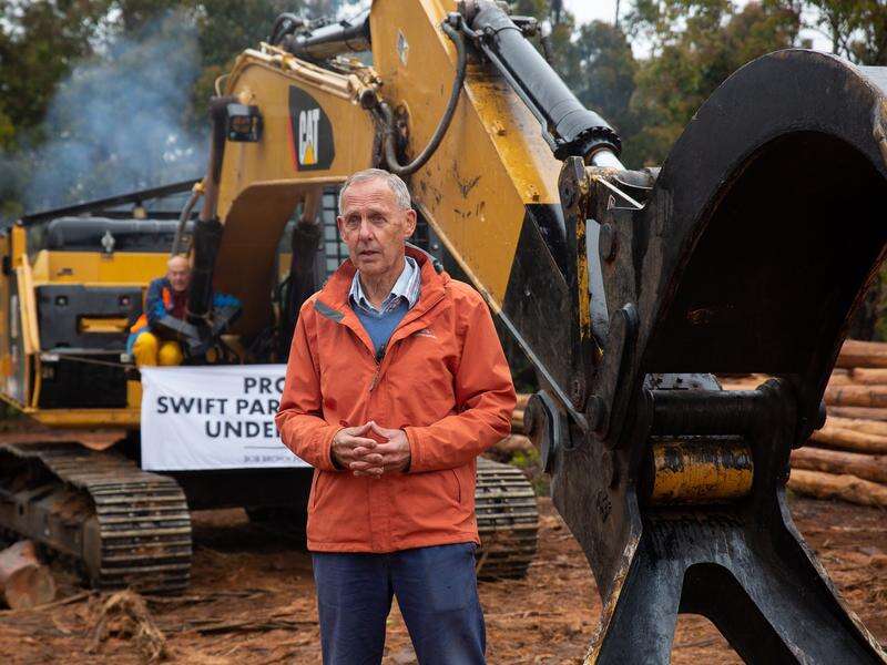 Bob Brown arrested in logging protest | Country News
