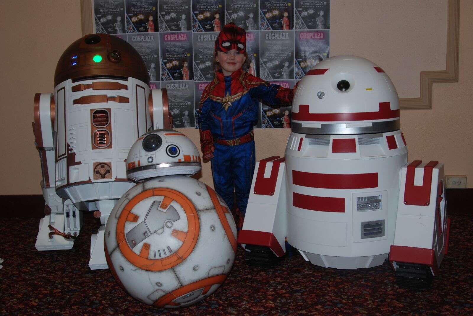 Cosplay characters at Plaza Theatre | Dairy News Australia