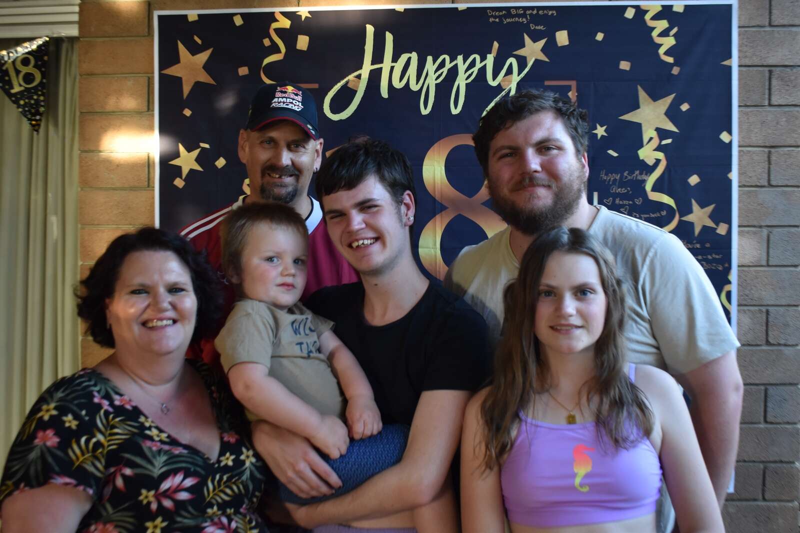 Ethan celebrates by the pool | Benalla Ensign
