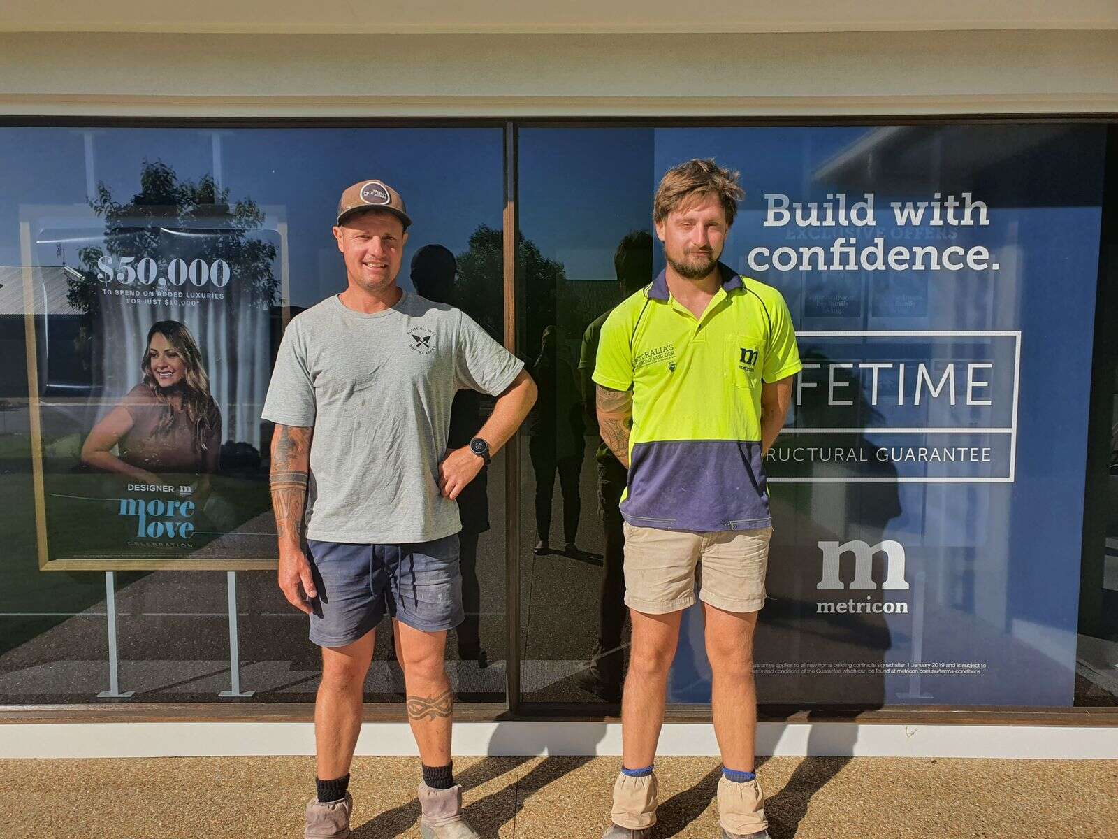 Laying bricks for two generations: Elliot brothers follow in their ...