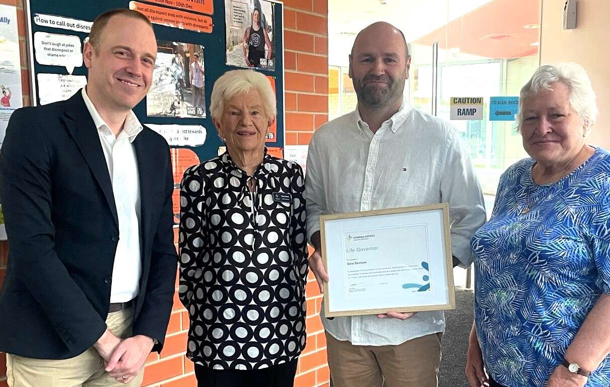 Denham achieves life governor honour | Riverine Herald