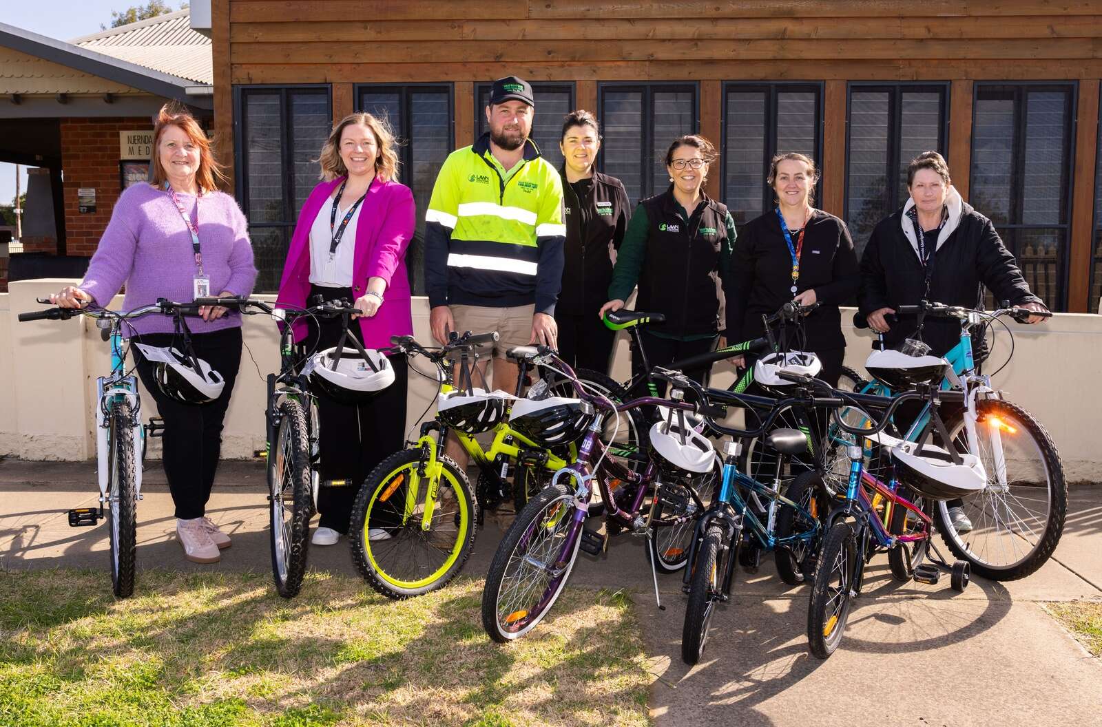 Coolabah Turf's bikes to bring joy to local kids | Dairy News Australia
