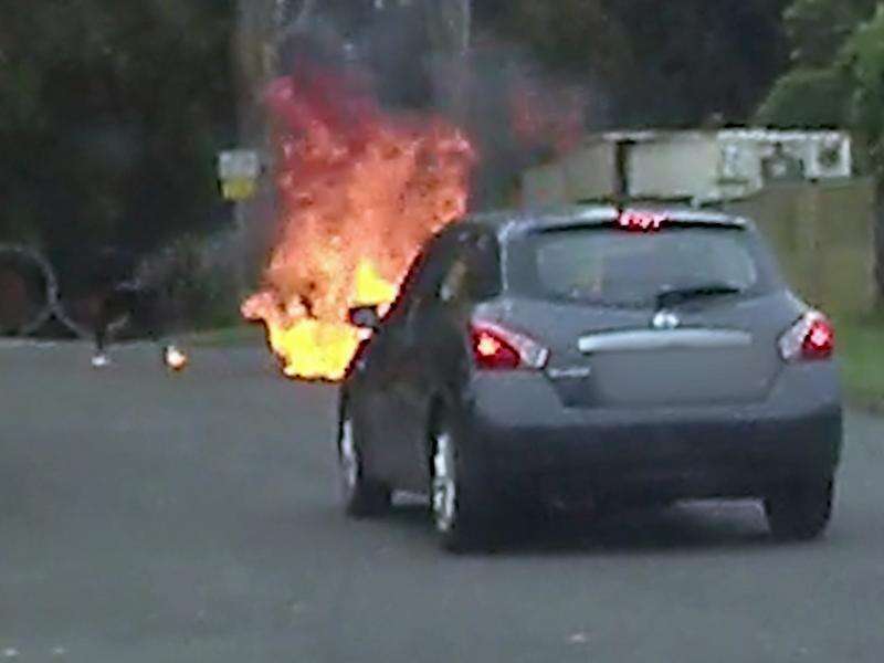 Clumsy car fire linked to butchered public shooting | Country News