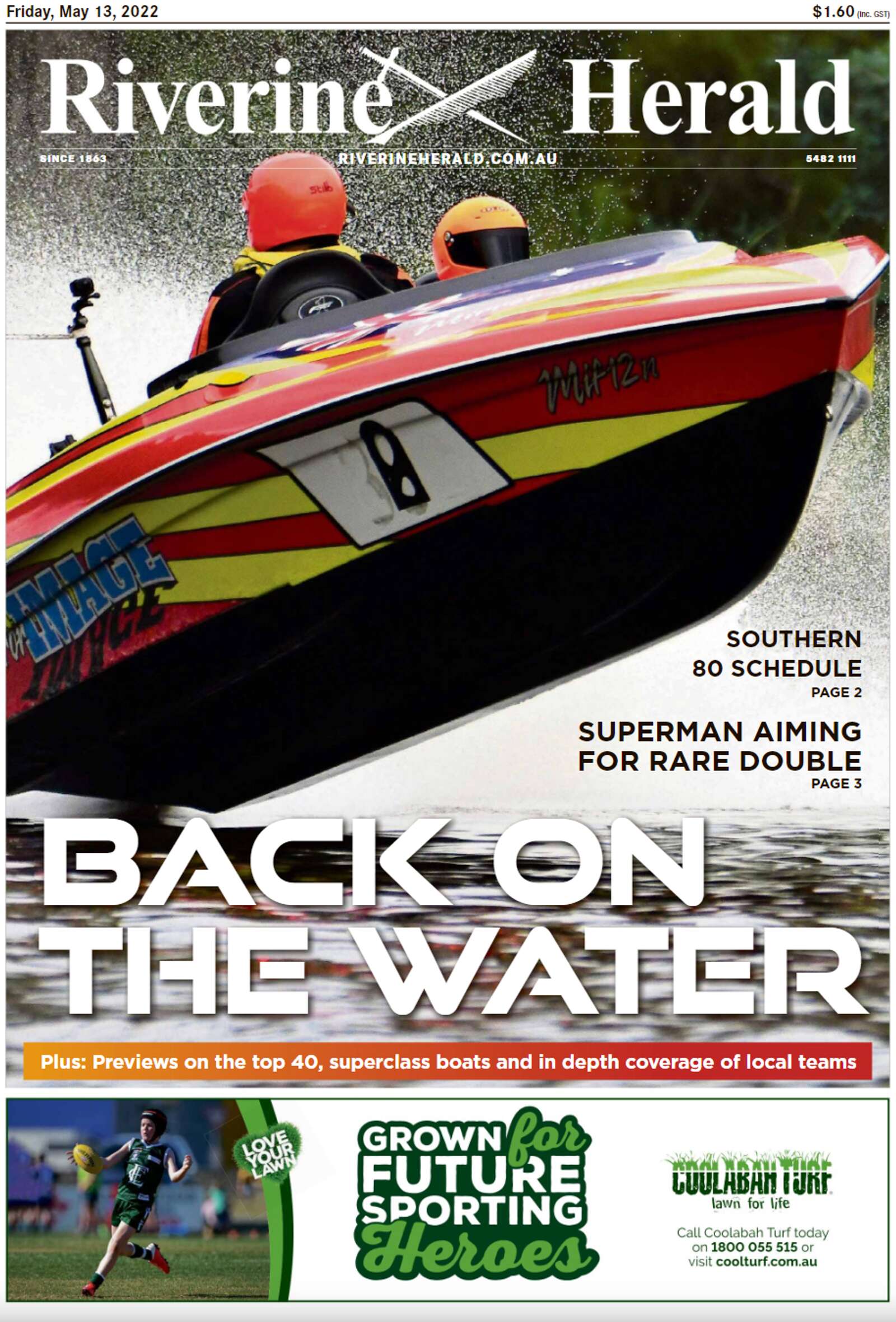 Southern 80, 2022 — Back on the water | Riverine Herald