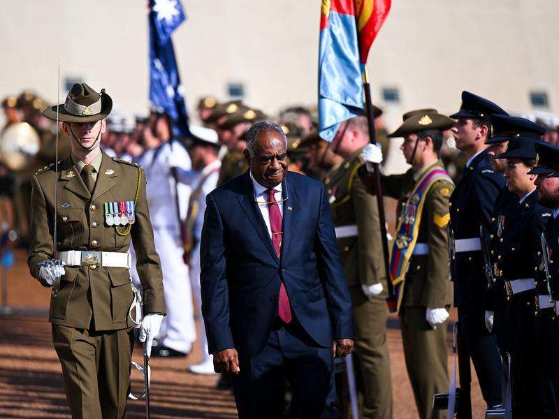 Vanuatu leader holds Canberra talks on trade, security | Shepparton News