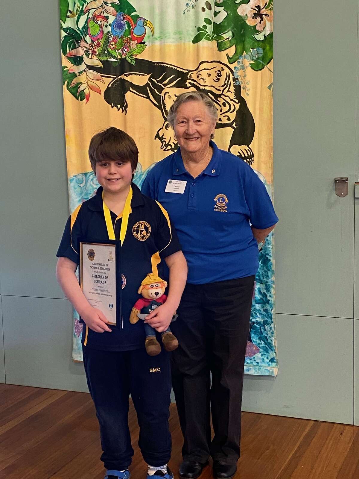 Nicholas Mauro-Sichlau honoured with Children of Courage award ...