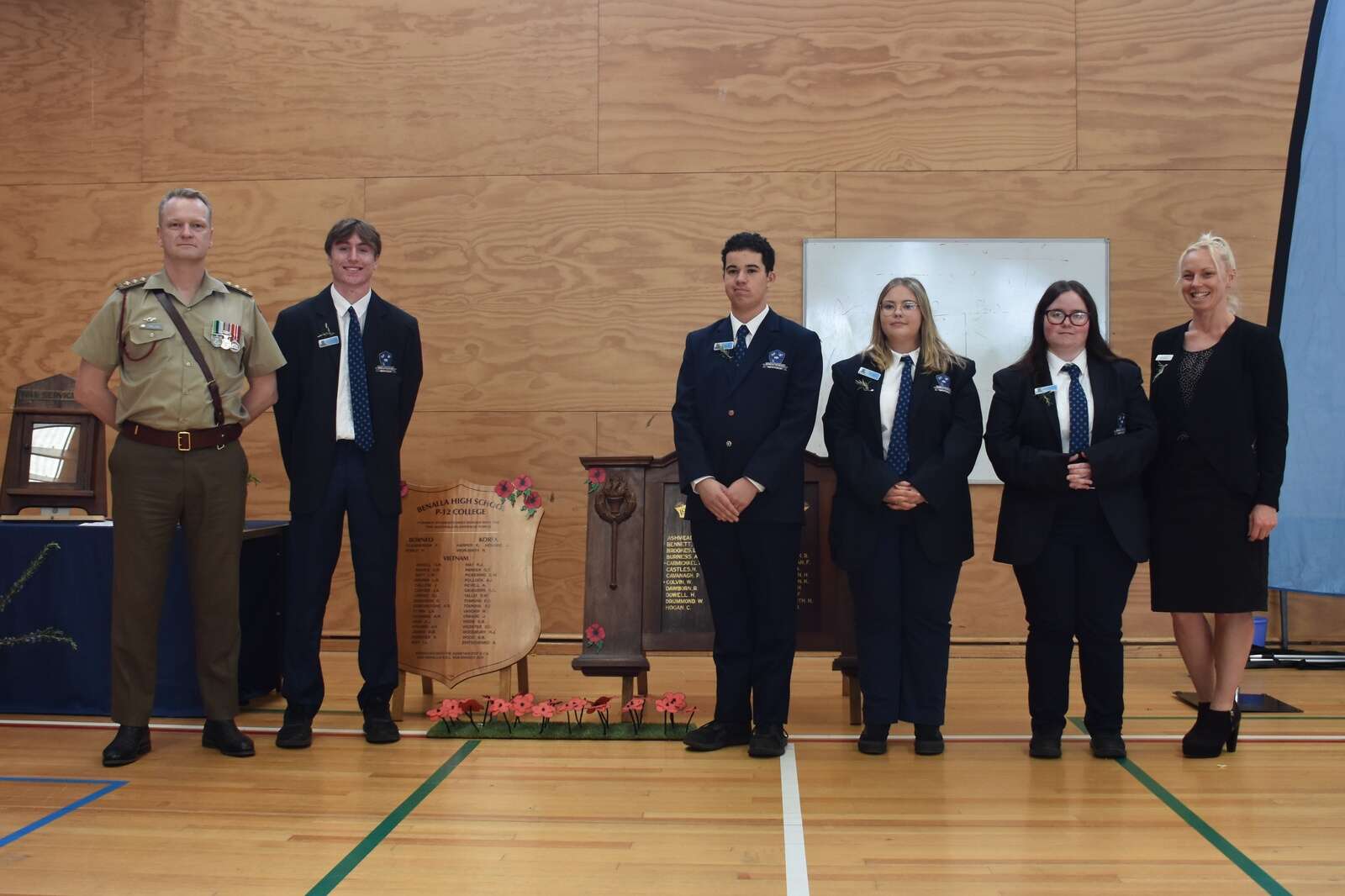 Benalla P12 College honours Anzacs at annual assembly | Riverine Herald