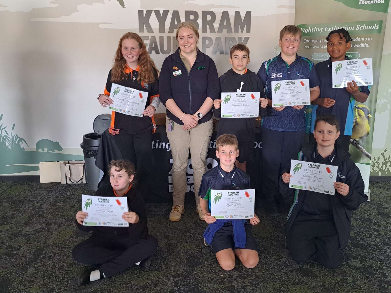 Kyabram students step into ranger boots at Kyabram Fauna Park ...