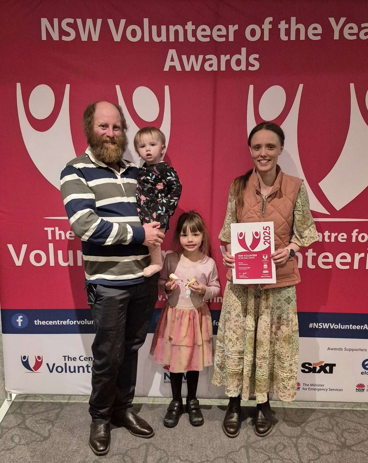 Vanessa inspired by volunteer awards | Dairy News Australia