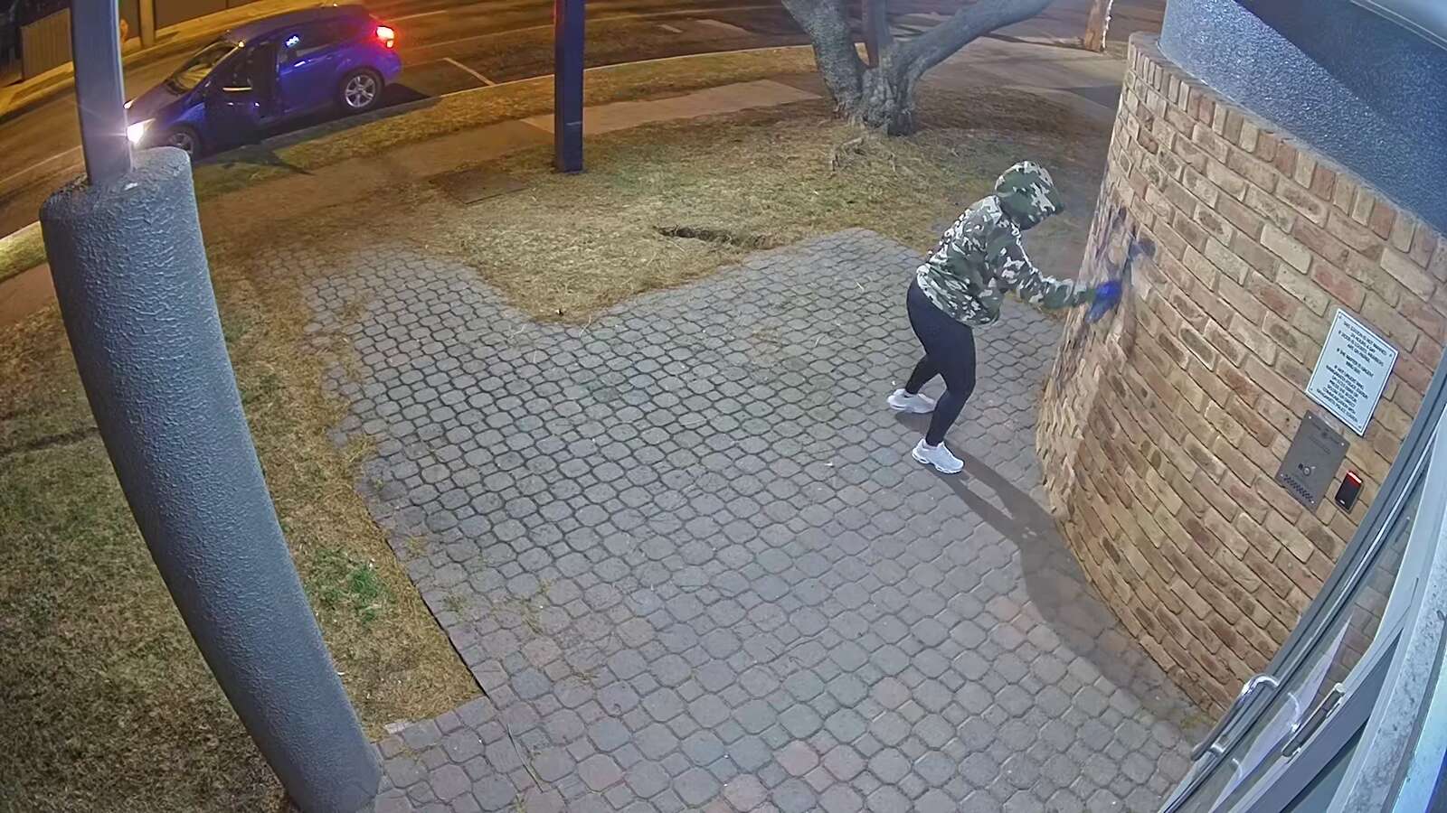 Vandals target police station with offensive graffiti | Cobram Courier