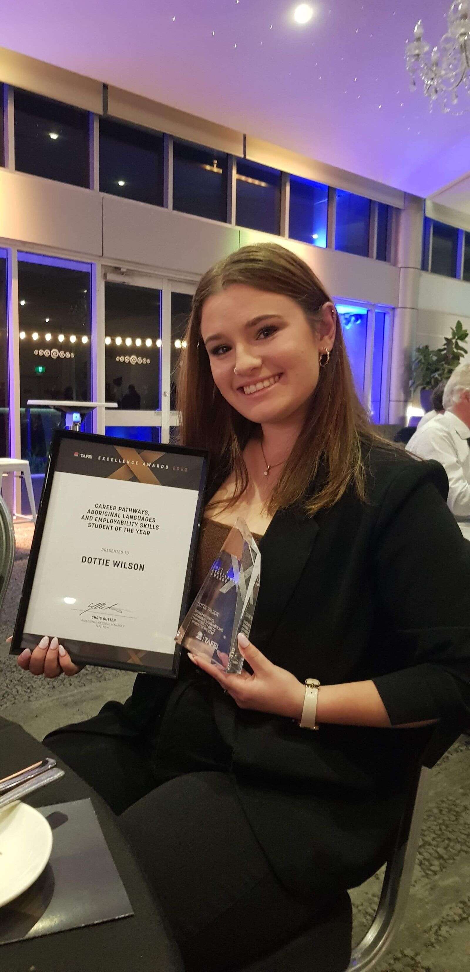 Dottie cleans up at TAFE awards night | Shepparton News
